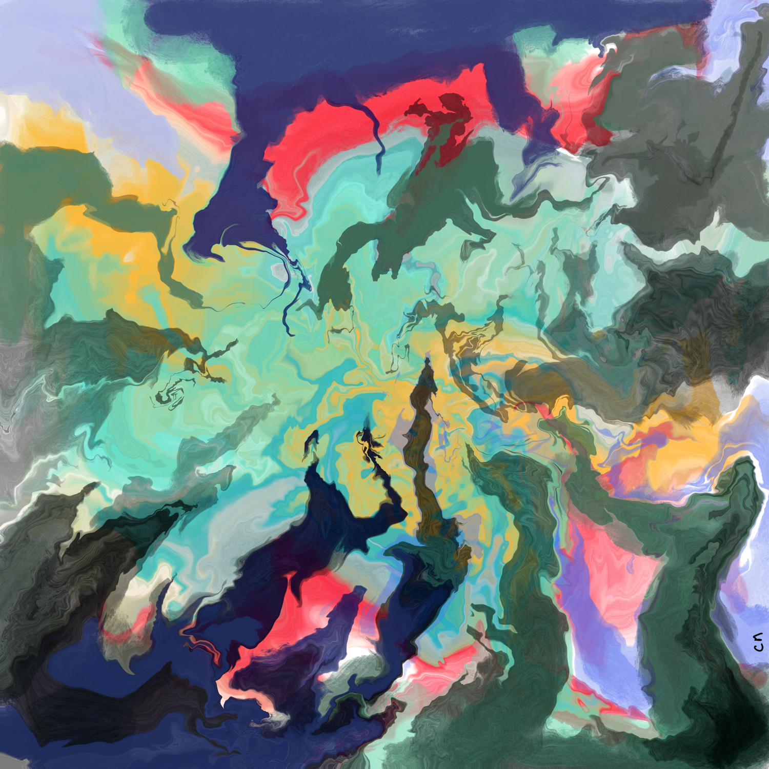 Digital art: From the surface | Cendrine Marrouat - Artist